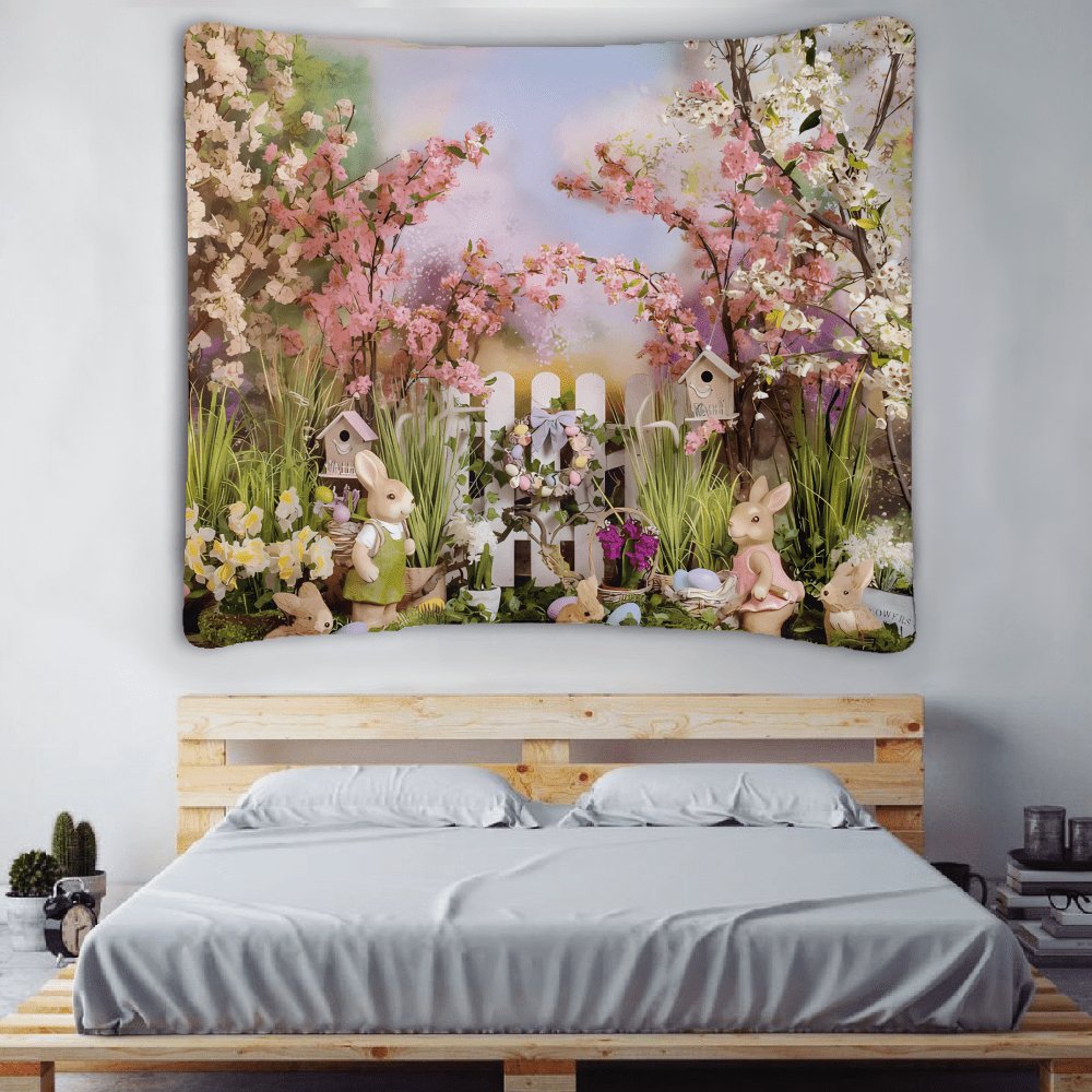 Hanging Backdrops Easter Up-To-Date Art Painted Attractive Design ...