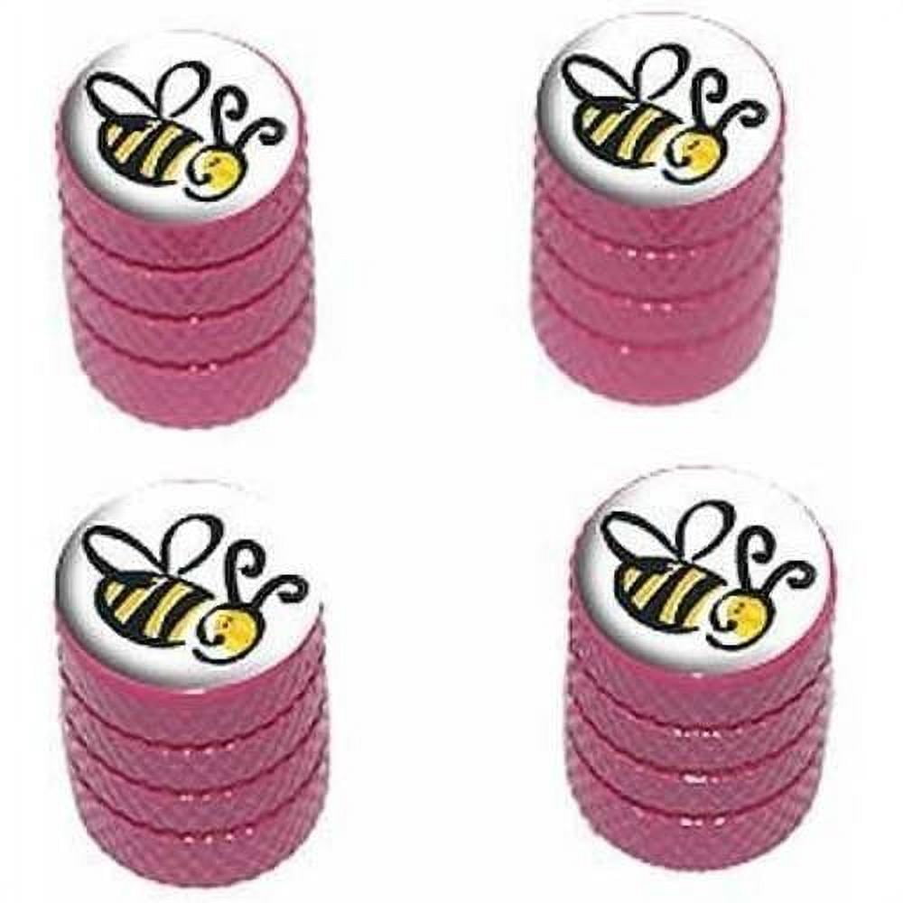 Bumble Bee Tire Rim Wheel Aluminum Valve Stem Caps, Multiple Colors ...
