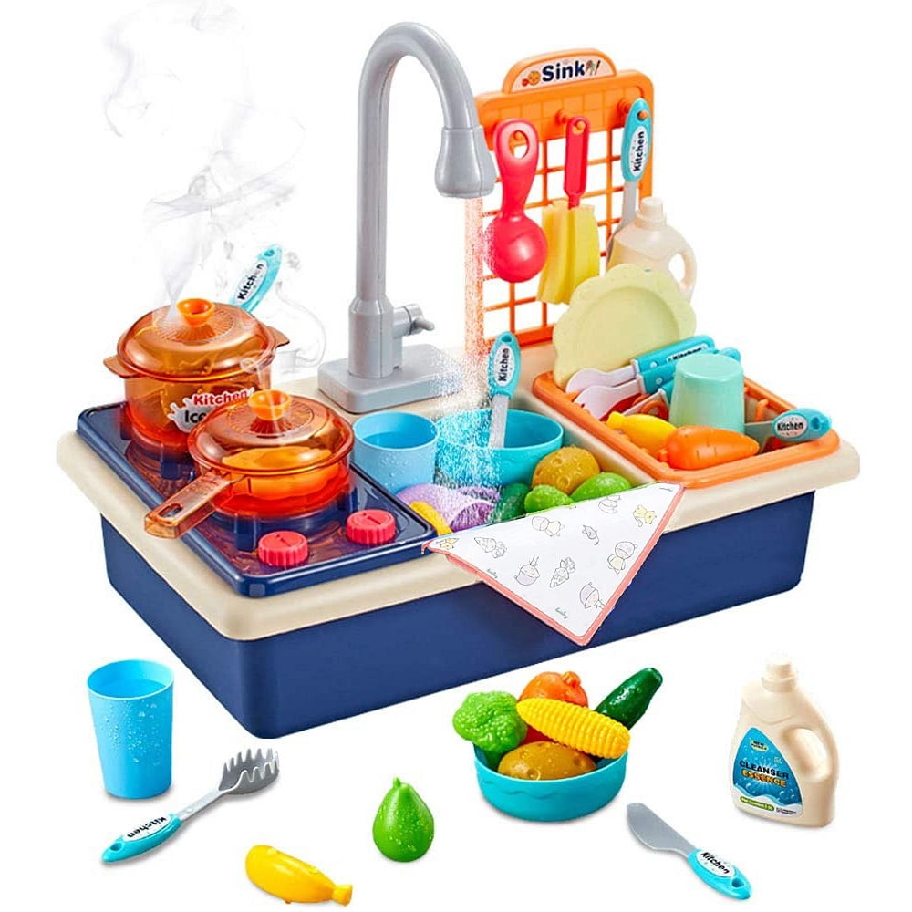 Joyabit Pretend Play Kitchen Sink Toys with Utensils Philippines | Ubuy