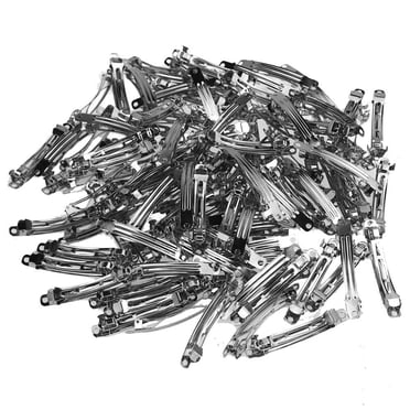 Silver Duck Clips, 60mm, 100-Piece - Walmart.com