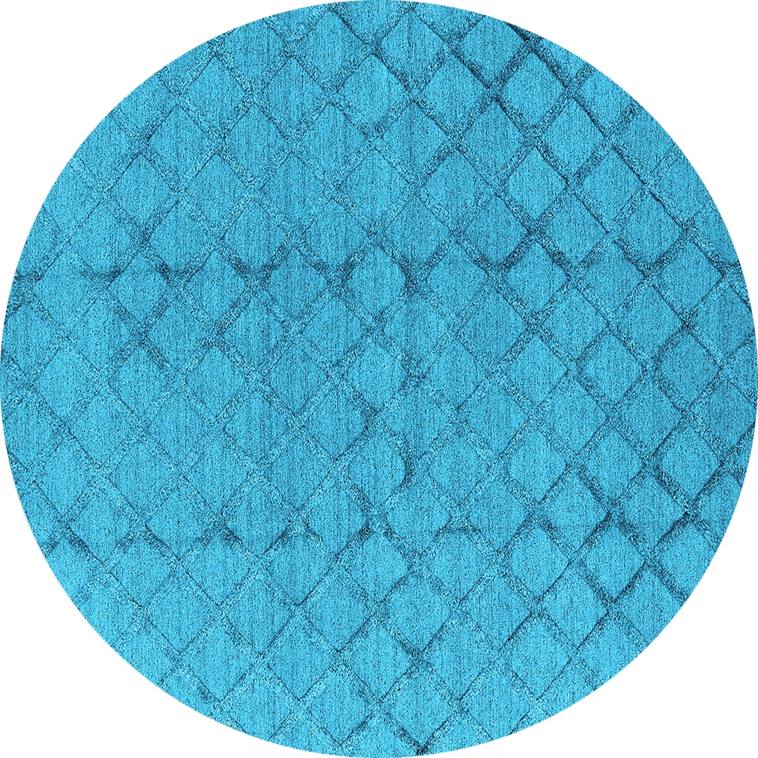 Ahgly Company Indoor Round Oriental Light Blue Industrial Area Rugs, 8 ...