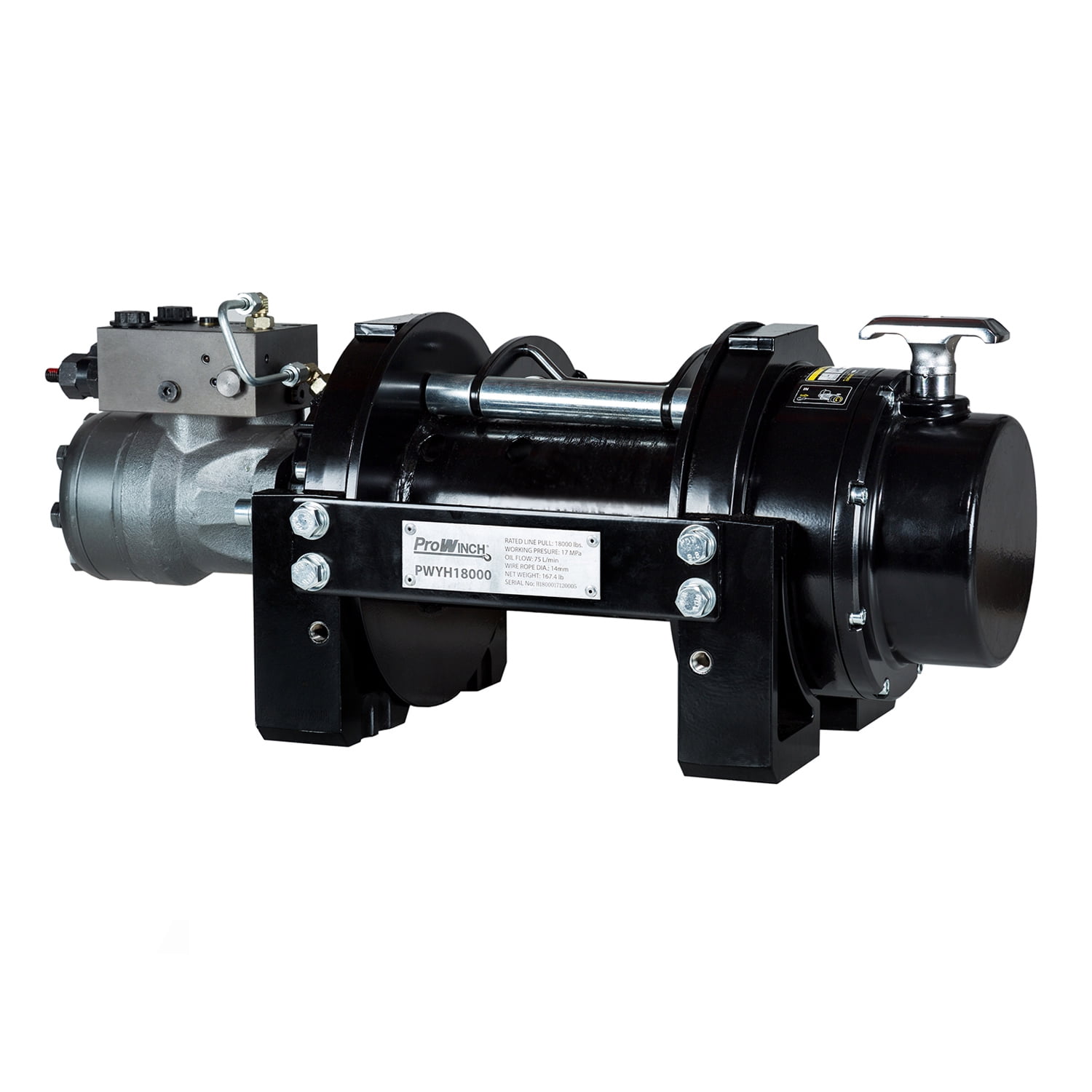 Prowinch 9 Ton Hydraulic Winch 18000 lbs. - Walmart.com