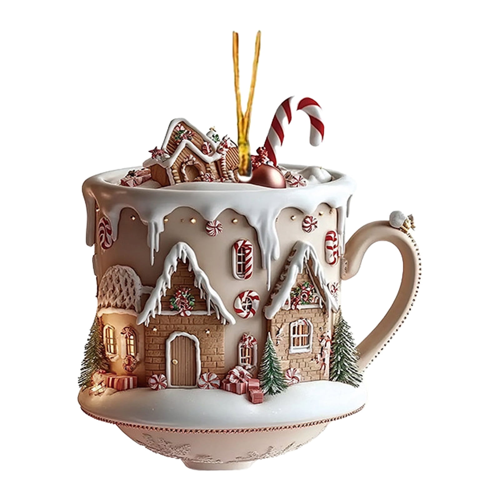 Click here for Asddcavvf Coffee Cup Ornaments For Christmas Tree... prices