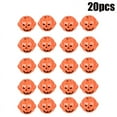 5/10/20pcs 4CM Halloween Pumpkin Bells Treed Decorations Hanging Decor ...