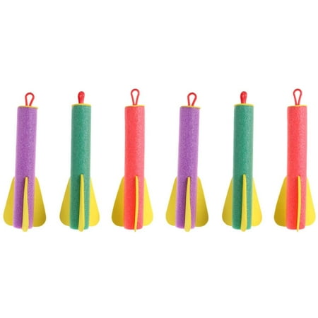 IGUOHAO Foam Finger Flyer Rockets IGUOHAO Pack of 12 Slingshot Flying ...