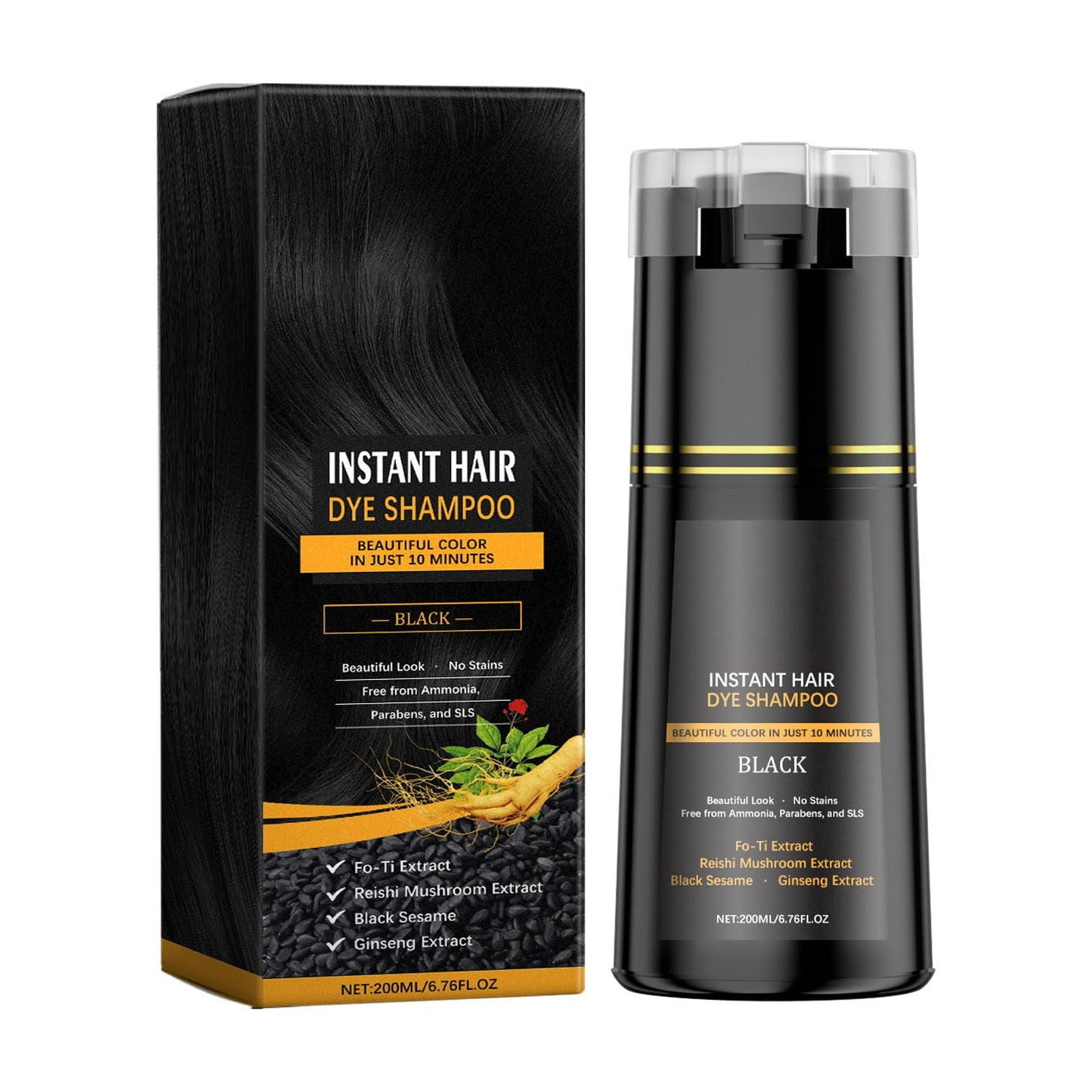 Click here for Herunwer Hair Dye Shampoo  Hair Care Instant Hair... prices