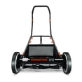 Remington RM3100 Manual 18-inch Grass Cut Lawn Mower with Rear Bag ...