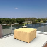 Budge Large Nutmeg Patio Table/Ottoman Cover, All-Seasons - Walmart.com