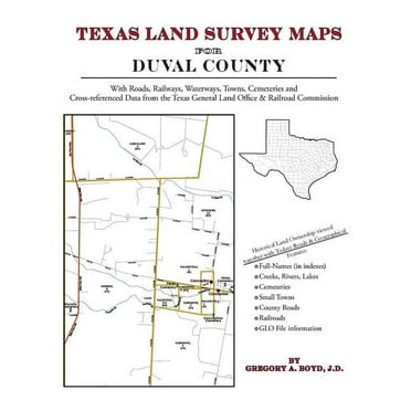 Texas Land Survey Maps for Uvalde County - Walmart.com