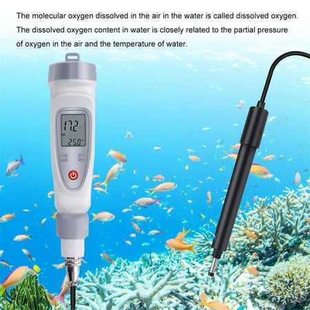 Digital Dissolved Oxygen Meter Portable Dissolved Oxygen Pen Water ...