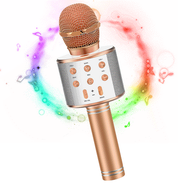 Core Innovations Wireless Bluetooth Karaoke Microphone with Built-in ...
