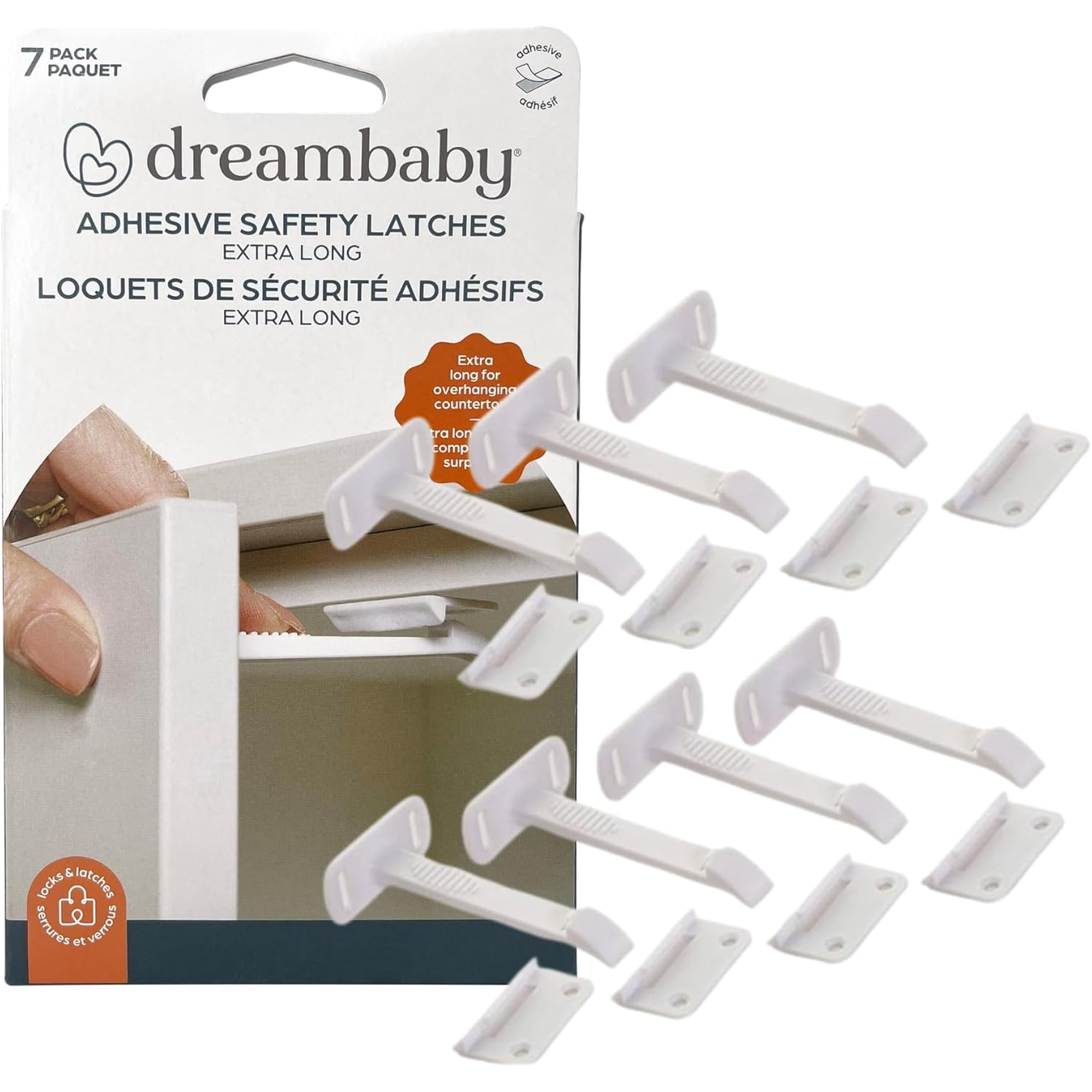 Click here for Dreambaby Adhesive Safety Latches Extra Long Ages... prices