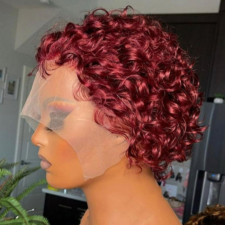 Short Red Pixie Hair