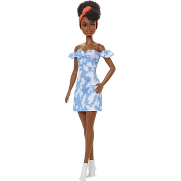 Barbie Fashionistas Doll #188 in Checkered Dress with Curvy Shape ...