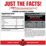 MuscleMeds Carnivor Beef Protein, Vanilla Caramel, 4.2 lb(s) - Creatine ...