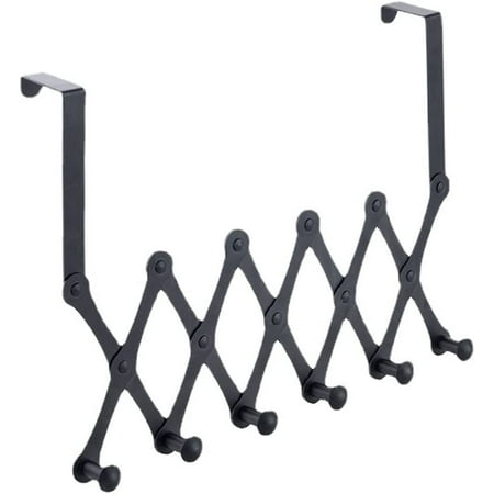 Over the door hook, retractable stainless steel behind the door coat ...