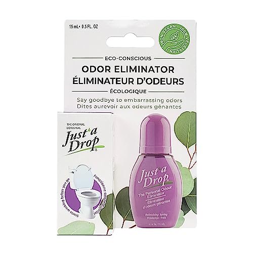Just A Drop Just'a Drop Toilet Odor Eliminator: Refreshing Spring (pack ...