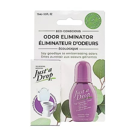 Just A Drop Just'a Drop Toilet Odor Eliminator: Refreshing Spring (pack ...