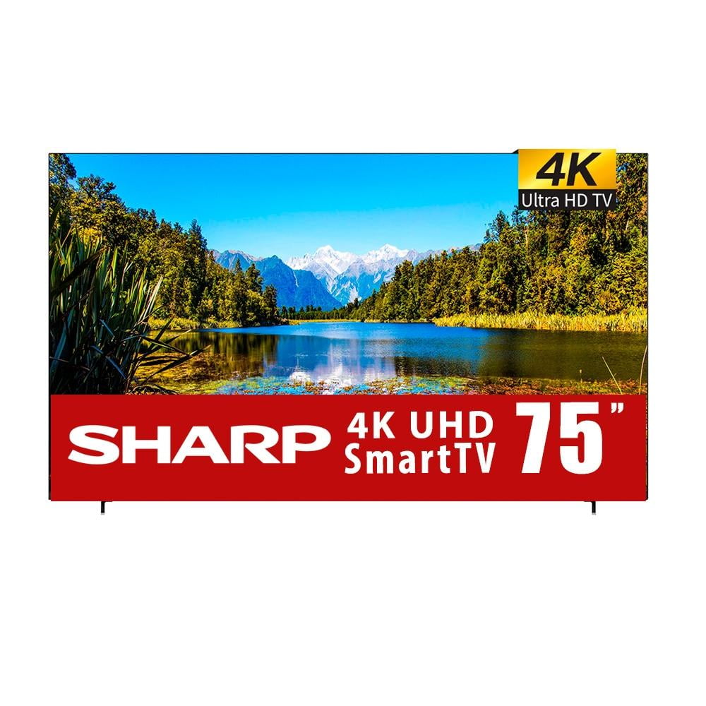 TV Sharp 75 Pulgadas Roku 4K Ultra HD Smart TV LED 4T-C75EL8UR | Bodega Aurrera en línea