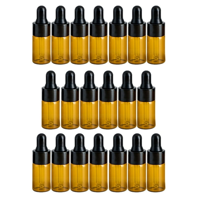 Small Dropper Bottles with Glass Eye Dropper ,Portable , Vial ,Empty ...