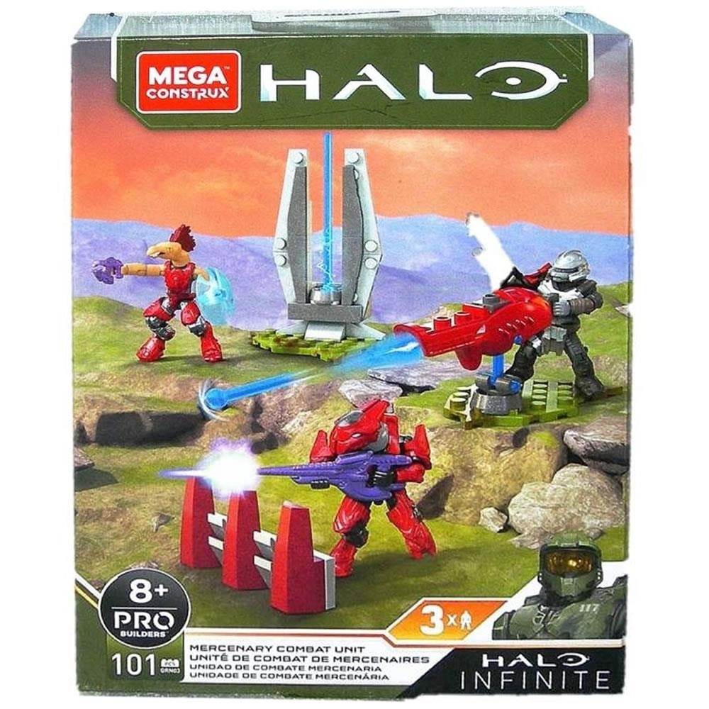 HALO Mega Construx Building Set | Mercenary Combat Unit - Walmart.com