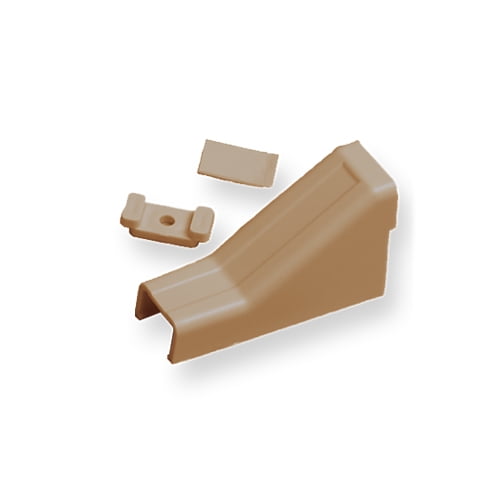 Cable Central LLC (10 Pack) 3/4 inch Surface Mount Cable Raceway, Ivory ...