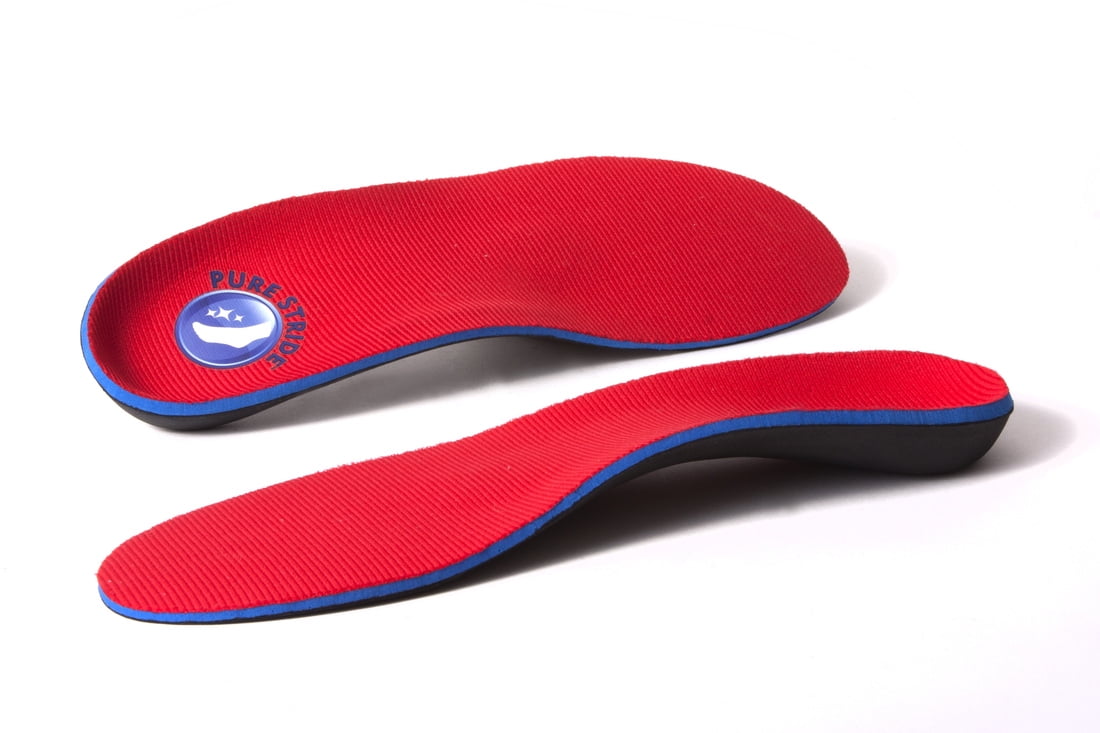 Pure Stride Foot Orthotics Insoles Full Length M 8-8.5 / W 10-10.5 ...