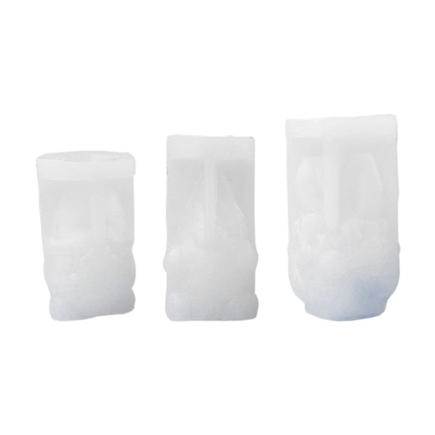 Molde de Silicona para Velas en Forma de Enano 3D: Retrato de Papá ...