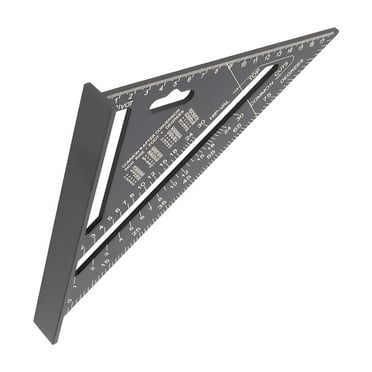 Ironton 7in. 4-in-1 Aluminum Rafter Angle Square - Walmart.com