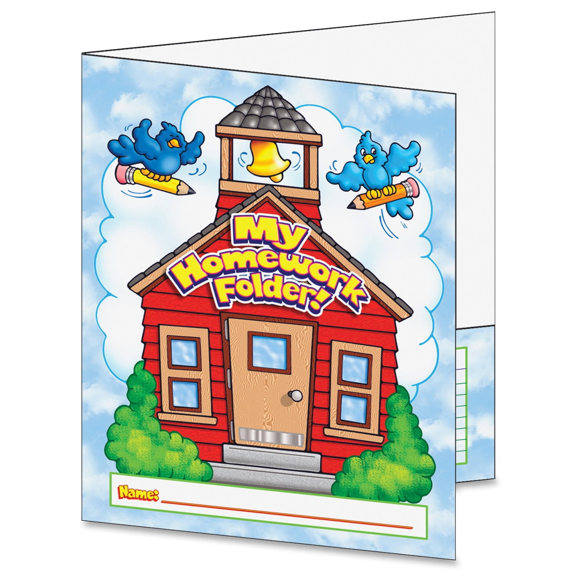 Homework Folder Clipart