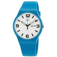 Swatch DIE GLOCKE Leather Unisex Watch GB285 - Walmart.com