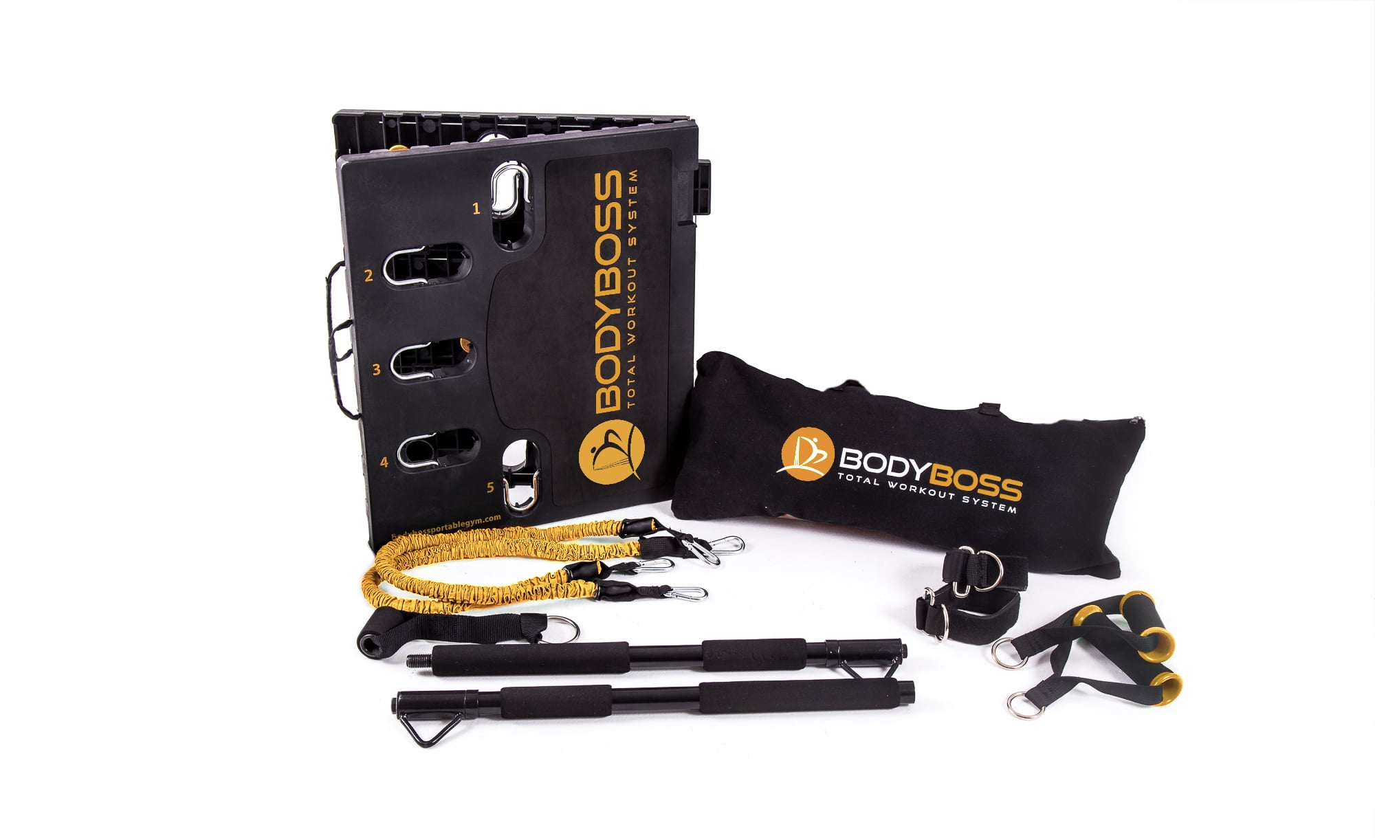 BodyBoss 2.0 - Full Portable Home Gym Workout Package - Walmart.com