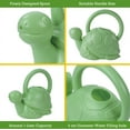 (3 pack) Expert Gardener Green Plastic Turtle Kids Watering Can ...