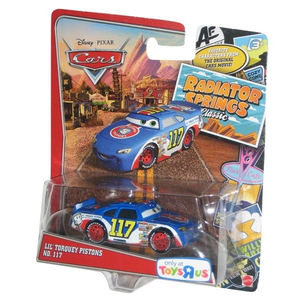 Disney Pixar Cars Radiator Springs Classic Lil' Torquey Pistons No. 117 ...