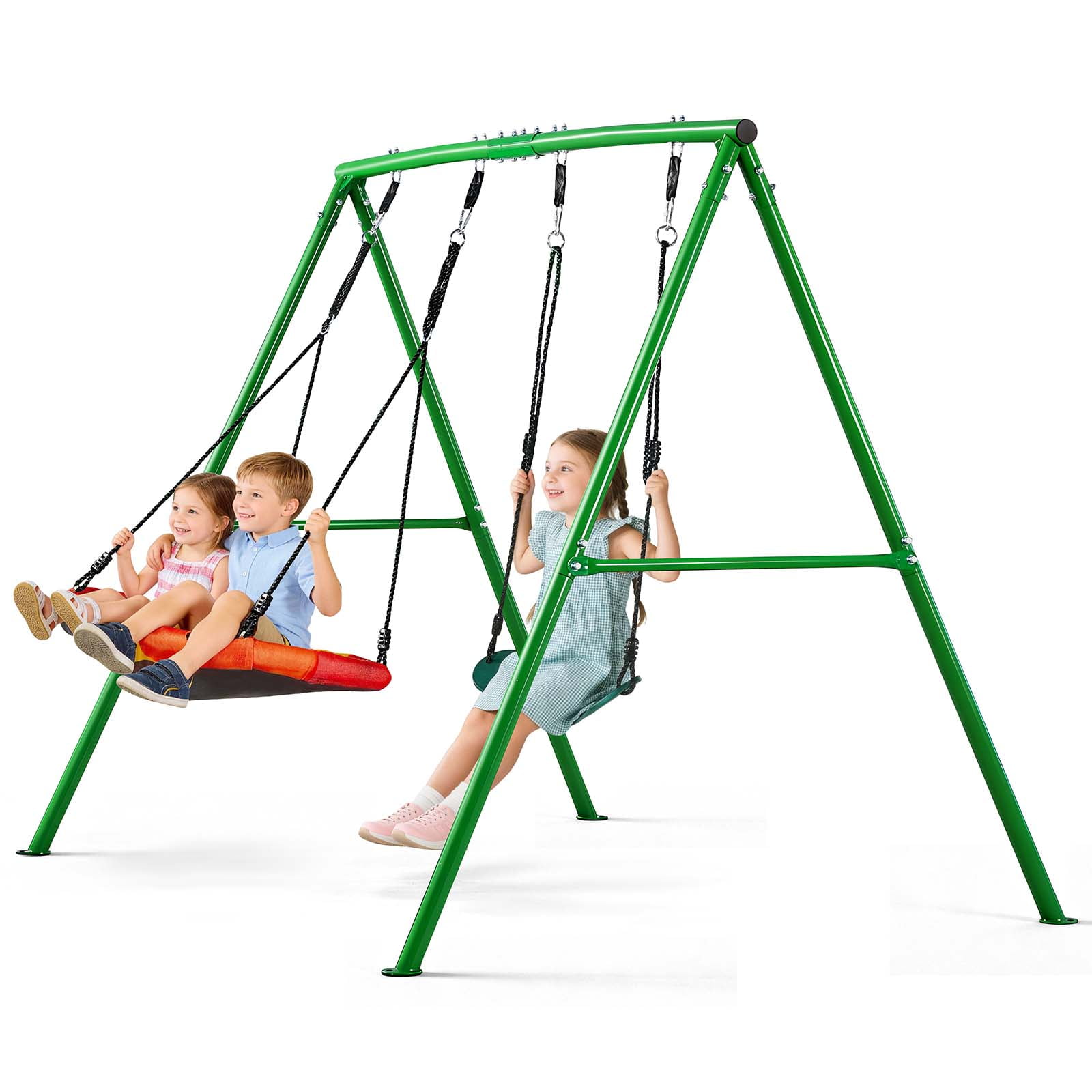 Click here for Vevor Swing Set For Backyard  32 In Saucer Swing S... prices