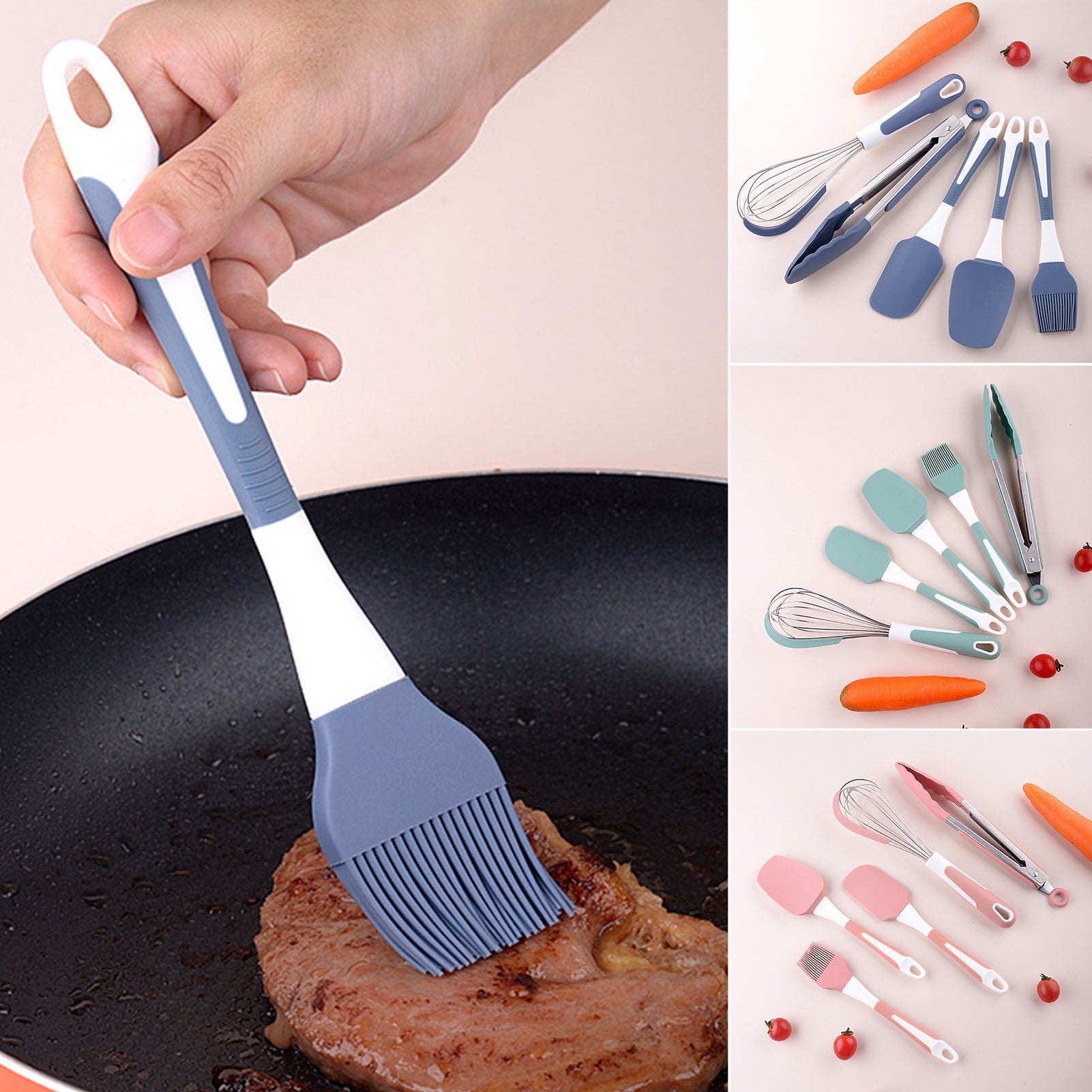 5-Piece Kitchen Utensils Set - Comfort Handle - High Temperature ...