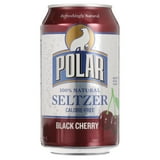 Polar Black Cherry Sparkling Water, 20 Fl Oz, 24 Count Cans - Walmart.com