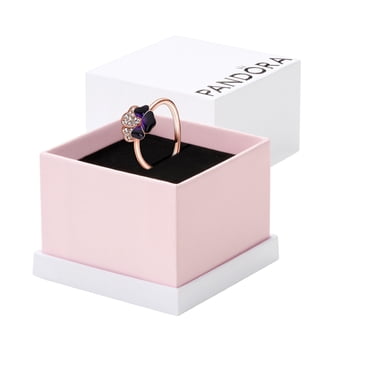 Pandora Regal Tiara 14K Gold-Plated Ring With Clear Cubic Zirconia ...