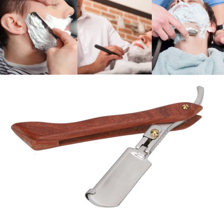 Straight Edge Straight , Vintage , Foldable Leather Box Portable ...