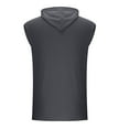 FNFYFH Men's Workout Hooded Tank Tops Sleeveless Gym Hoodies ...