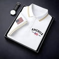 CONZONE 250Th Anniversary Usa Mens Polo Shirt Short Sleeve July 4Th ...