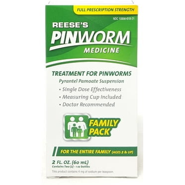 Reese's Pinworm Medicine for Ages 2 and Up, 1 fl oz - Walmart.com