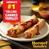 Hormel Beef Tamales in Chili Sauce, Shelf Stable, 28 oz Steel Can ...