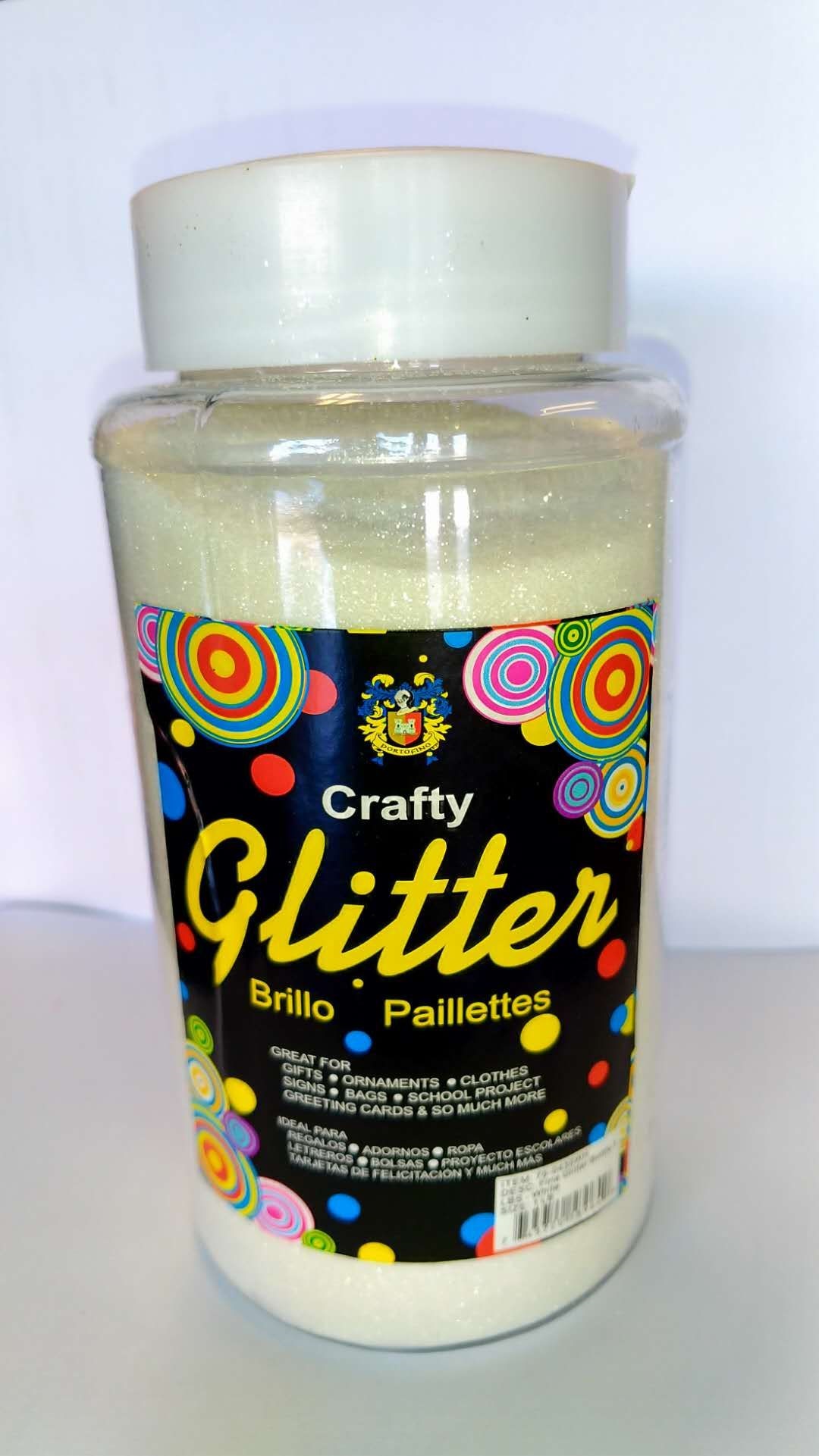 White Craft Glitter Powder (1 lb) - Walmart.com