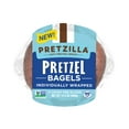 Pretzilla Soft Pretzel Bagels, Individually Wrapped, Vegan, Non-GMO, 14 ...