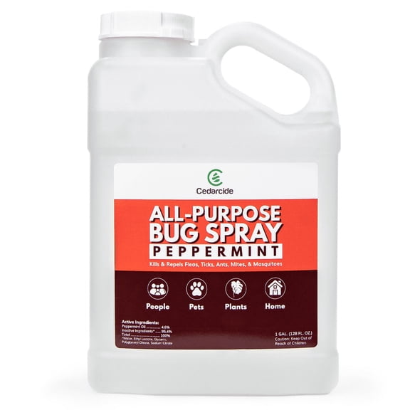 Cedarcide All-Purpose Bug Spray - Peppermint (Gallon) | Insect ...