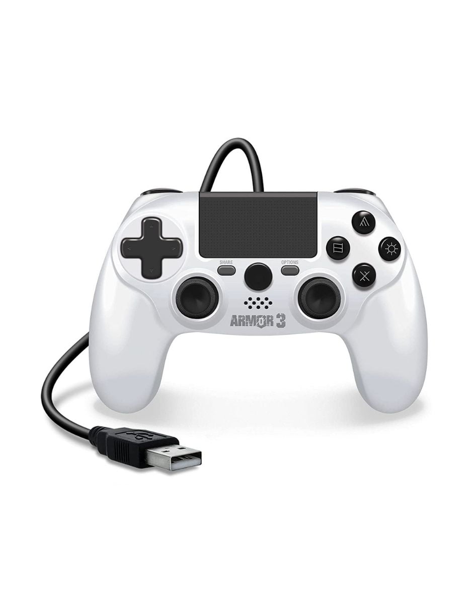 Control Alámbrico Armor 3 White Hyperkin Para Ps4 / PC / MAC Hyperkin ...