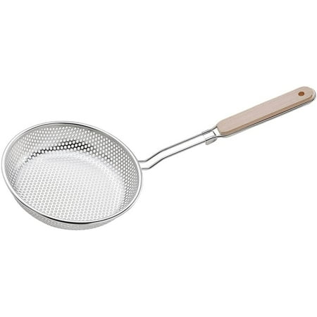YDHely Stainless Steel Strainer Cooking Skimmers Fine Mesh Ladle Spoon ...