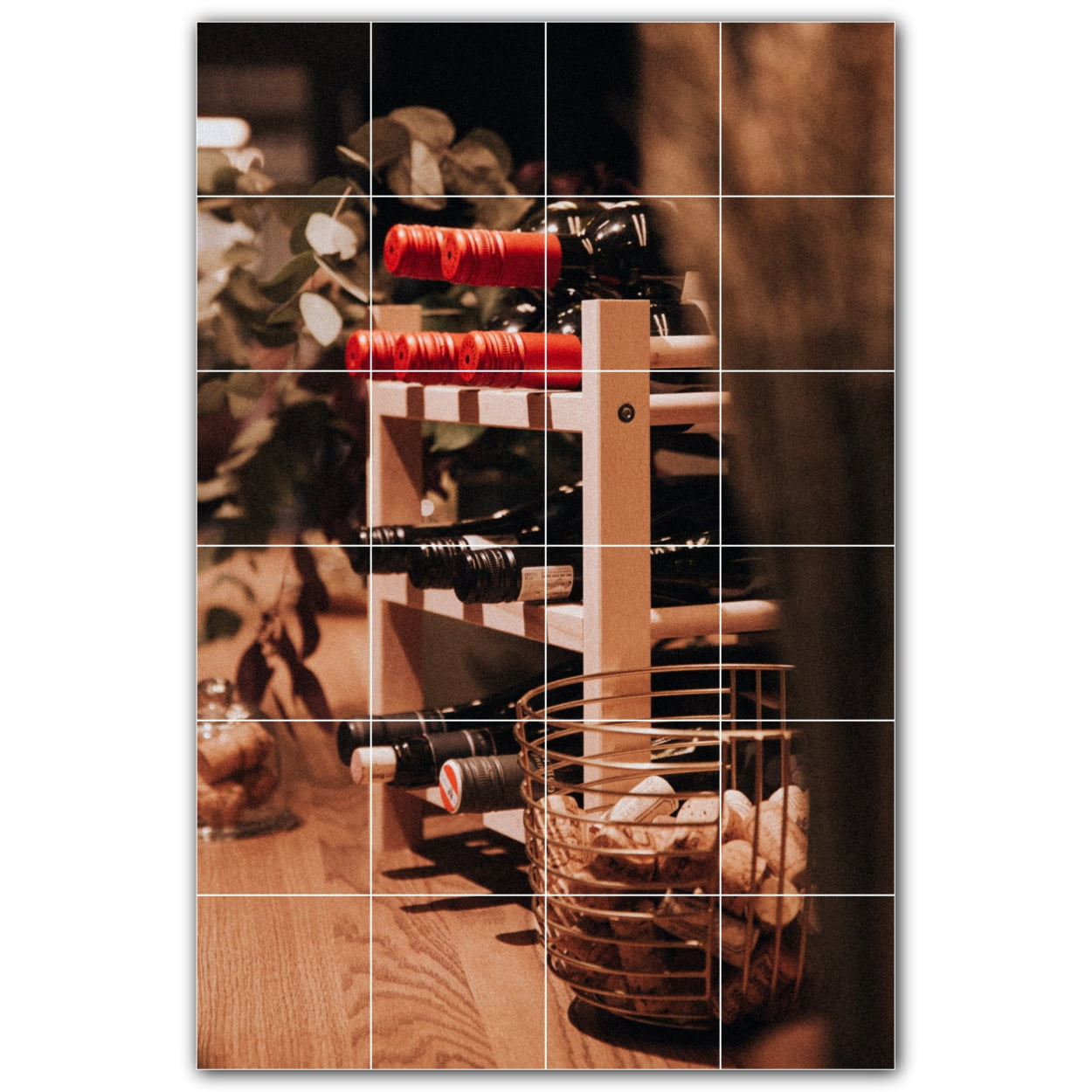 Picture-Tiles.com: Wine Ceramic Tile Wall Mural WAL501205-46XL. 48"W x ...