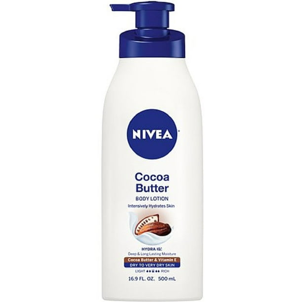 Nivea Cocoa Butter with Deep Nourishing Serum Body Lotion, 16.9 oz, 3 Pack - Walmart.com